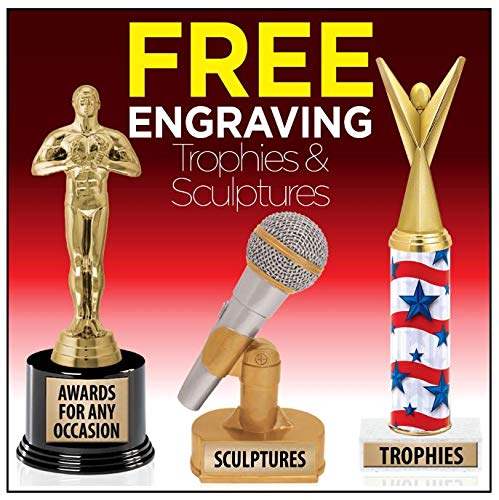 Crown Awards Skateboard Rider Trophies, Personalized Green Skateboard Rider Trophy, Your Own Engraving Included