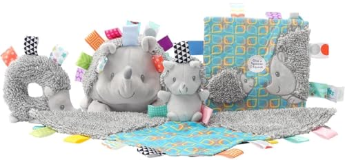 Taggies Heather Hedgehog Baby Rattle