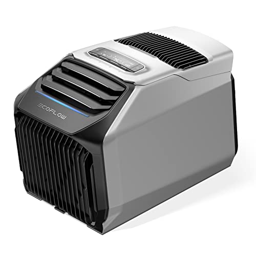 EF ECOFLOW WAVE 2 Portable Air Conditioner, Air Conditioning Unit with Heat, Portable AC for Outdoor Tent Camping/RVs or Home Use (Battery Not Included)