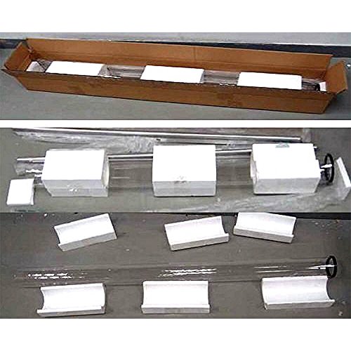 Gardensun Quartz Replacement Glass Tube for Patio Heater BFC-A-SS, 4" Diam Clear BFC-A-SS-TUBE-4-QTZ