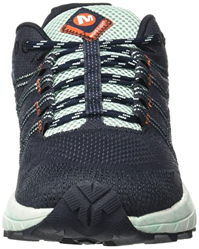 Merrell Women's Moab Flight Hiking Shoe, Navy, 8.5