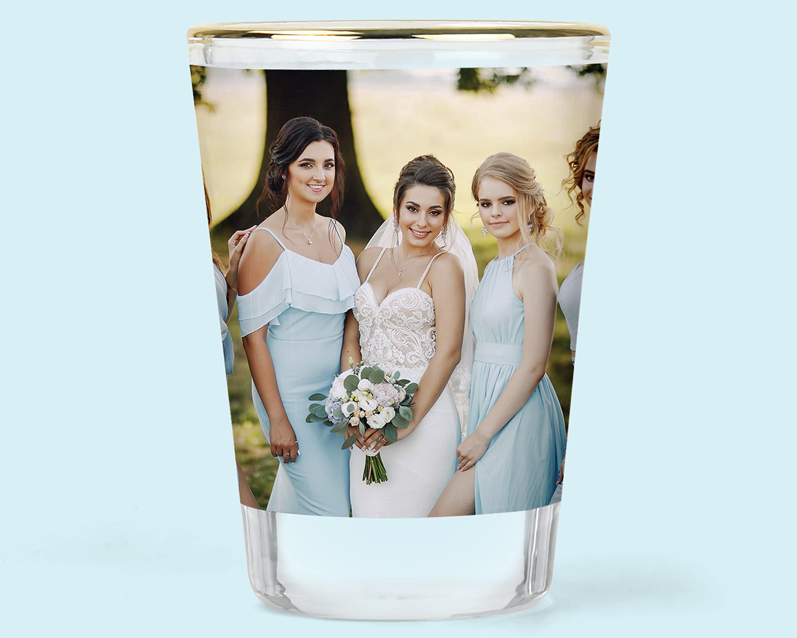 Custom Shot Glasses - Customized Shot Glass - Picture Shot Glasses - Wedding Shot Glass - Personalized Shot Glasses - Birthday Shot Glass