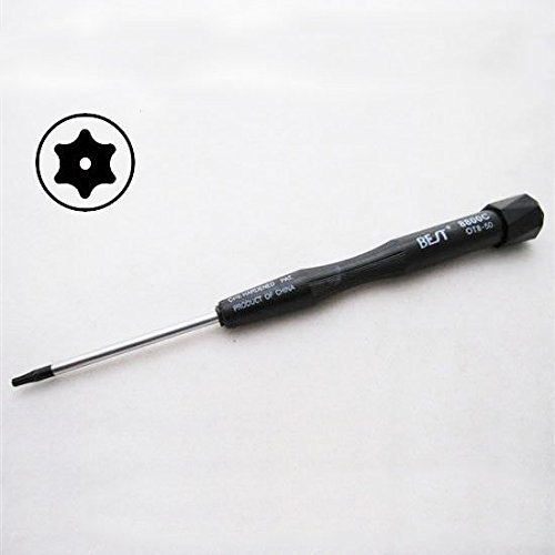 T8 Torx Security Bit Tamper Proof Screwdriver for Sony Playstation 4 PS4 PS3 Xbox One Xbox 360 (Black)