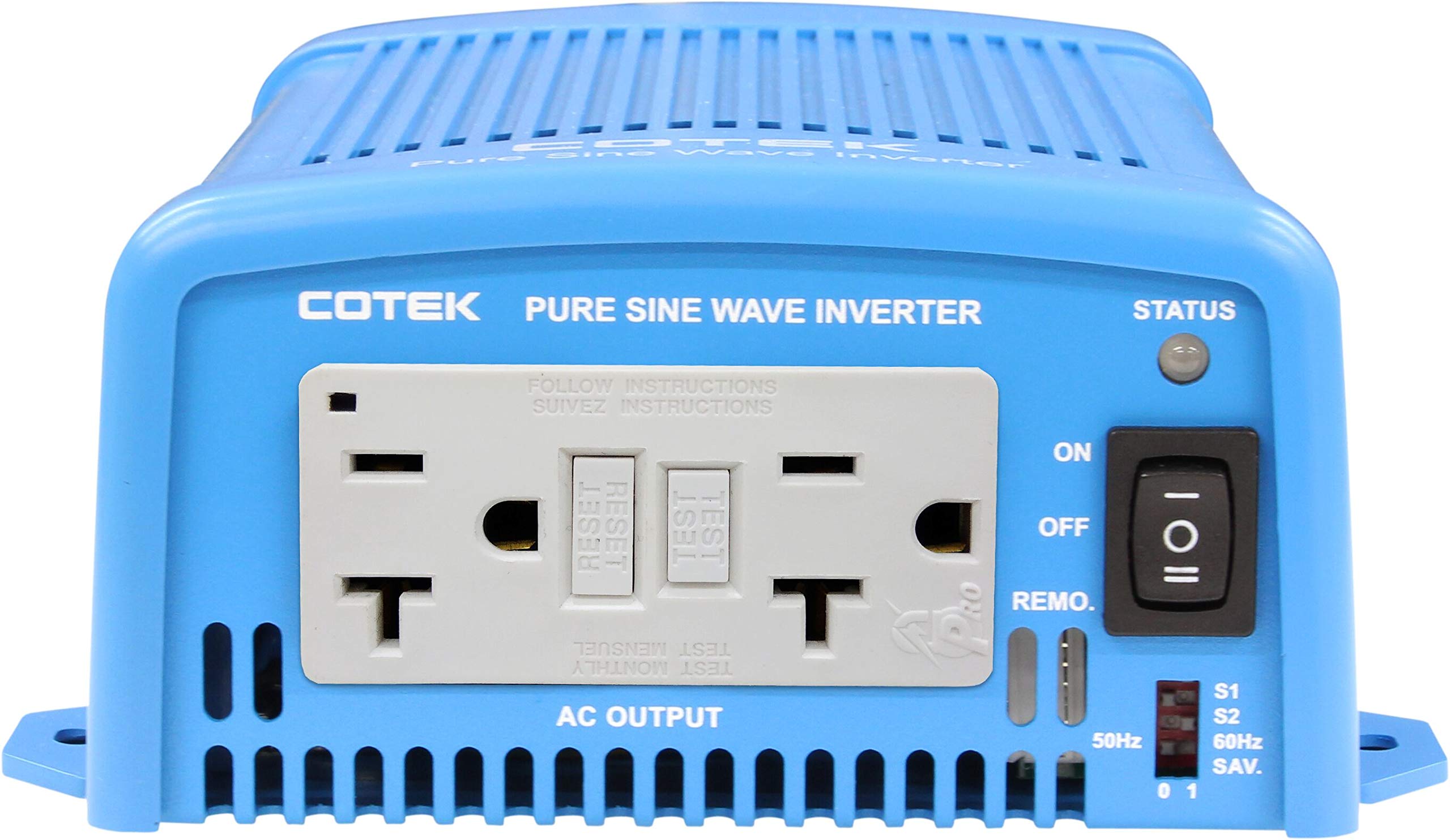 Cotek SE400 Pure Sine Wave Inverter 120VAC 24VDC 400W (SE400-124)