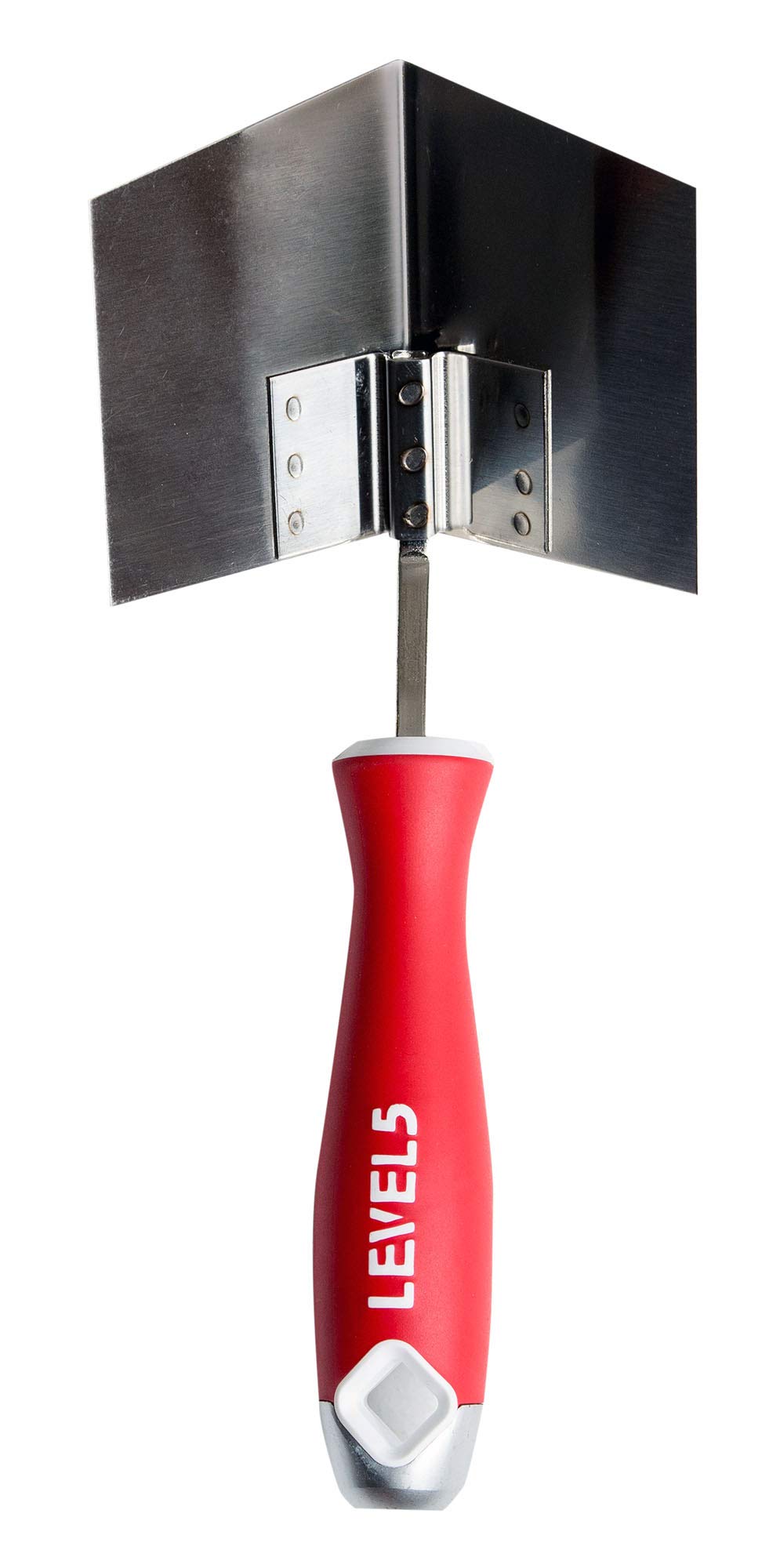 Outside Corner Knife, 4"x3.5" - LEVEL5 | Pro-Grade | Metal Hammer End | Drywall Gyprock Plasterboard Sheetrock | 5-320