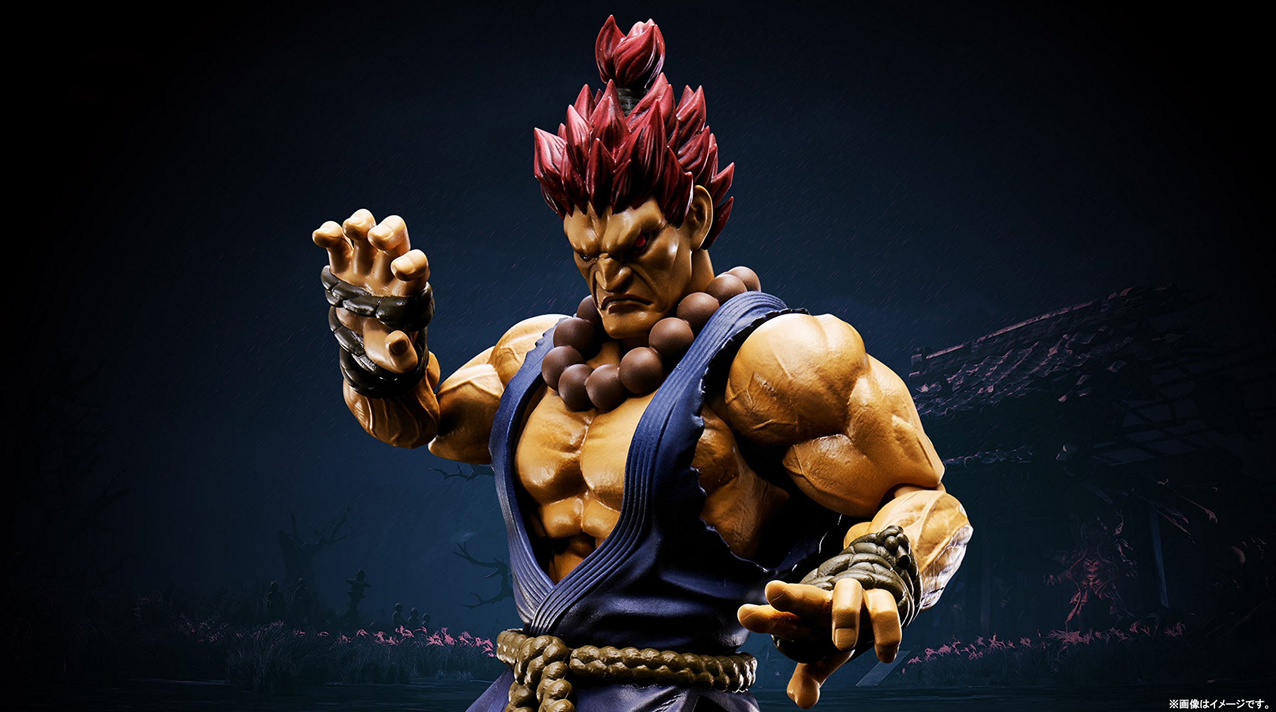TAMASHII NATIONS Bandai S.H. Figuarts Akuma Street Fighter Action Figure