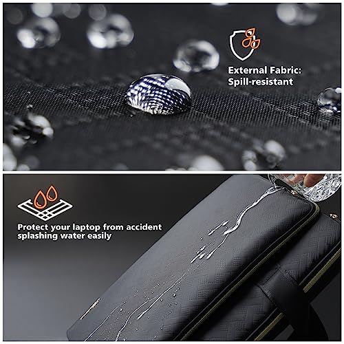 KIZUNA Laptop Sleeve Case 14 Inch Computer Carrying Handbag for 15" MacBook air M2 2023/Lenovo Flex 14/IdeaPad Flex 5/15.4 MacBook Pro/HP EliteBook 840 G5/HP Pro 14 G3/Dell Latitude/Surface Laptop 3