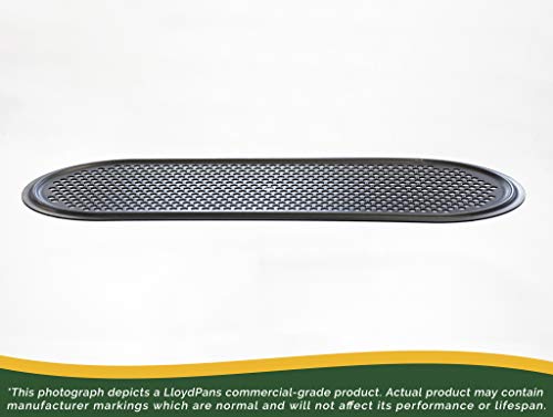 LloydPans Kitchenware 7 Inch by 18 Inch Perforated Flatbread Pan Made in the USA
