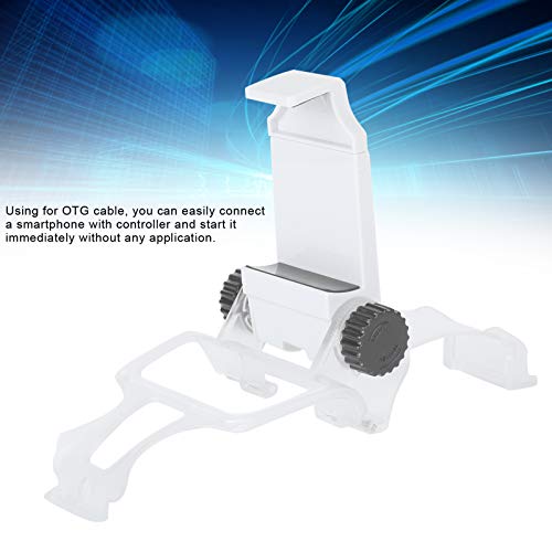 Gamepad Mobile Phone Holder,TP50513 Game Machine Gamepad Mobile Phone Holder Support Bracket for PS5 White,Maintain Safety and Stability