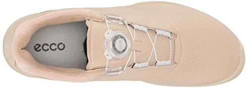 ECCO Women's Biom Hybrid 3 BOA Hydromax Water Resistant Golf Shoe, Rose DUST, 6-6.5