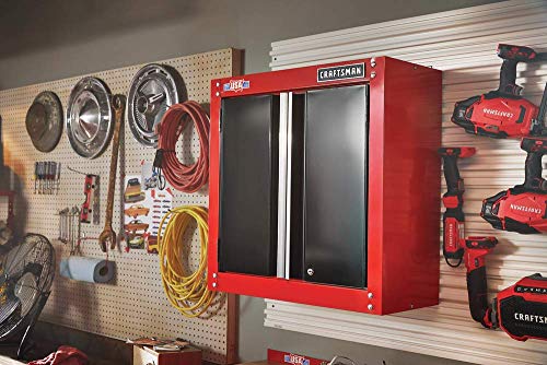 CRAFTSMAN Garage Storage, 28-Inch Wide Wall Cabinet (CMST22800RB)