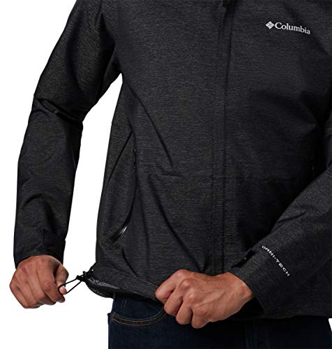 Columbia Men's Westbrook Jacket, Waterproof & Breathable, Black Denim, X-Large