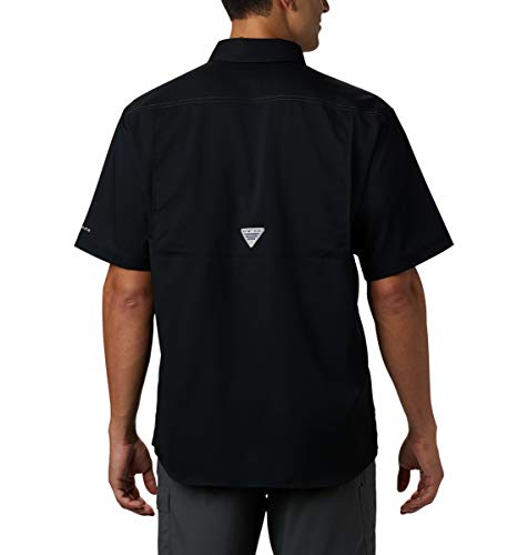 Columbia Men's Low Drag Offshore Short Sleeve Shirt, City Grey, X-Small