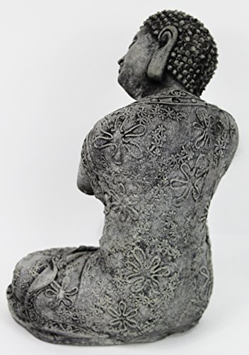 Thai Buddha Statue Home and Garden Yoga Decor Concrete Statuary Asian Collection