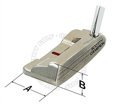 Clover and Horseshoe Headcover for Blade and Midsize Mallet Putter, White, Golf Head Cover