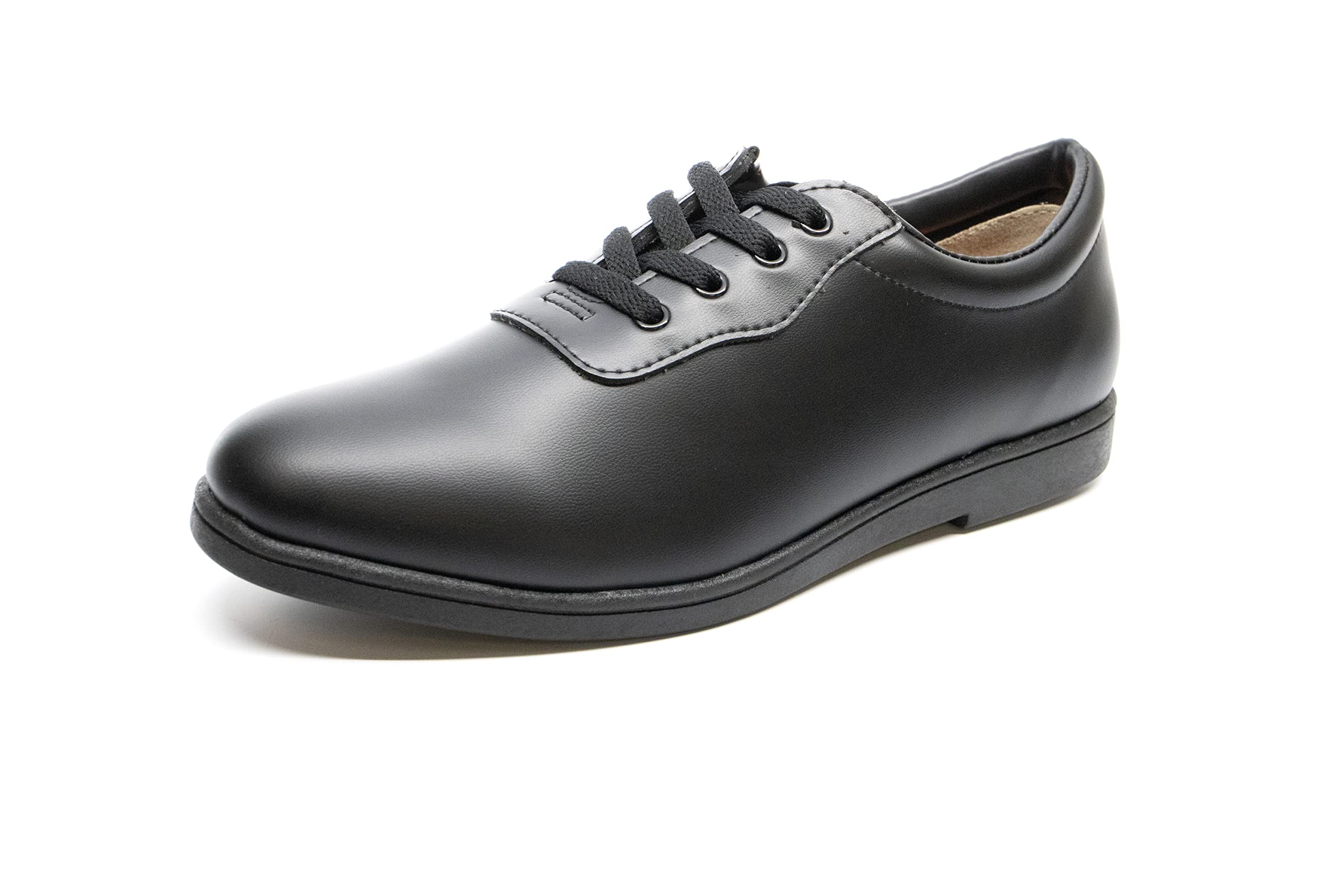DINKLES Women's Glide Marching Band Shoes (Wild Width) (11.5, Black)