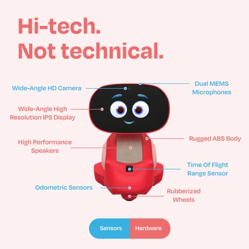 Miko 3: AI-Powered Smart Robot for Kids | STEM Learning & Educational Robot | Interactive Robot with Coding apps + Unlimited Games + programmable | Birthday Gift for Girls & Boys Aged 5-12