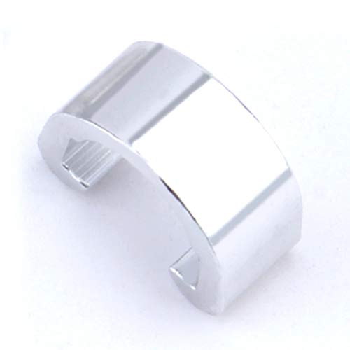 CLISPEED 10pcs MTB Bike Road Bicycle C-Clips Clamp Housing Hose Guide for Brake Derailleur Shift Cables (Silver)