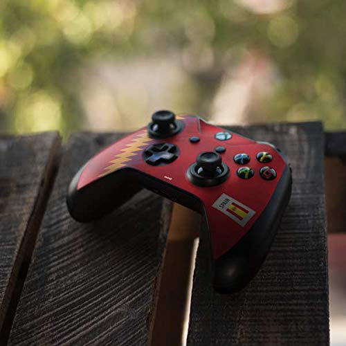 Skinit Decal Gaming Skin Compatible with Xbox One X Controller - Officially Licensed Skinit Originally Designed Spain Soccer Flag Design