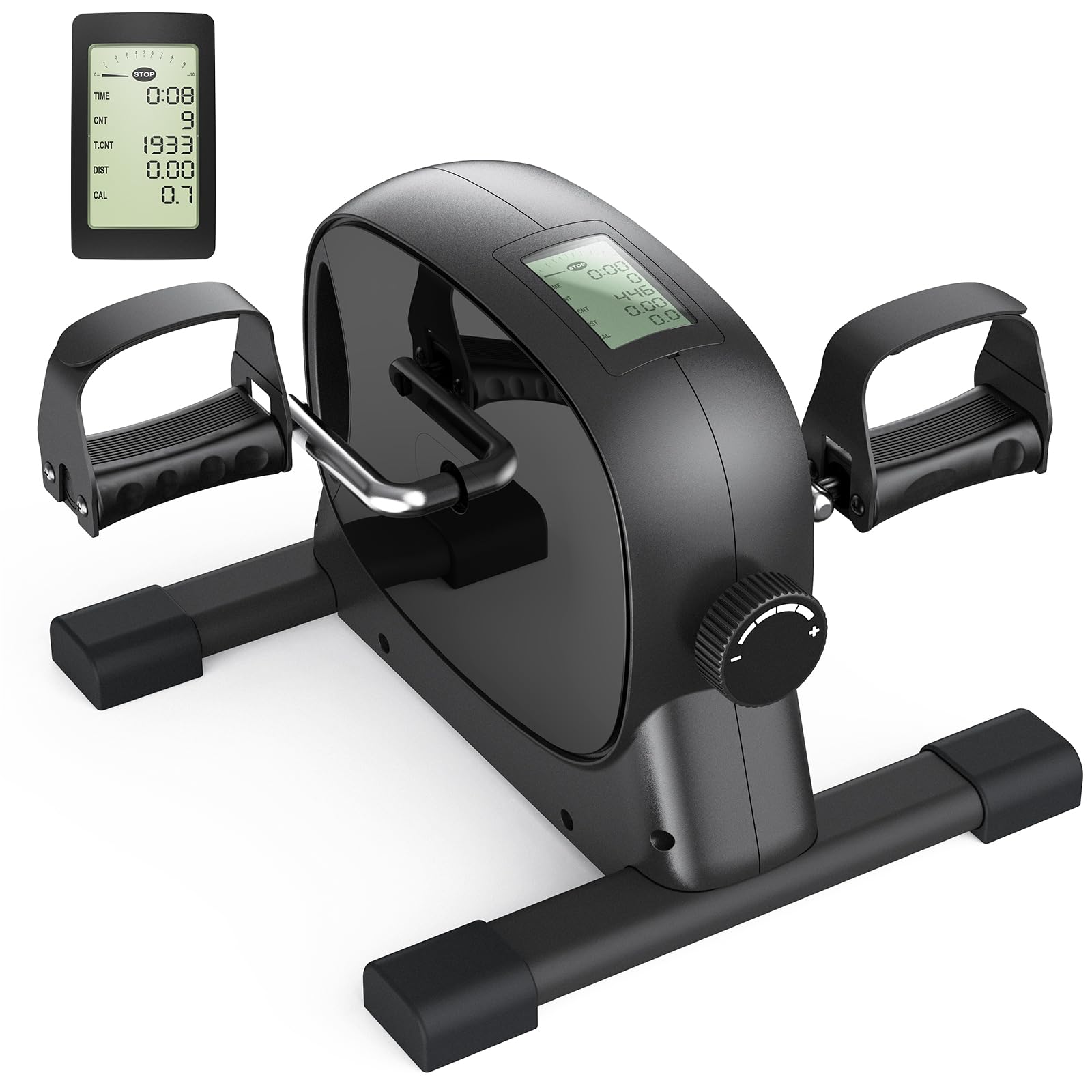 Cyclace Under Desk Bike Pedal Exerciser for Arm/Leg Exercise - Portable Mini Exercise Bike Desk Cycle, Leg Exerciser for Home/Office Workout