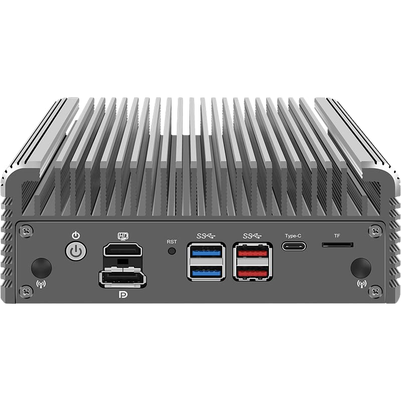 CWWK 12th Gen Alder Lake 2.5G Soft Router Intel i7-1265U 6X Intel i226-V Fanless Mini PC Firewall Appliance Proxmox (Barebone)
