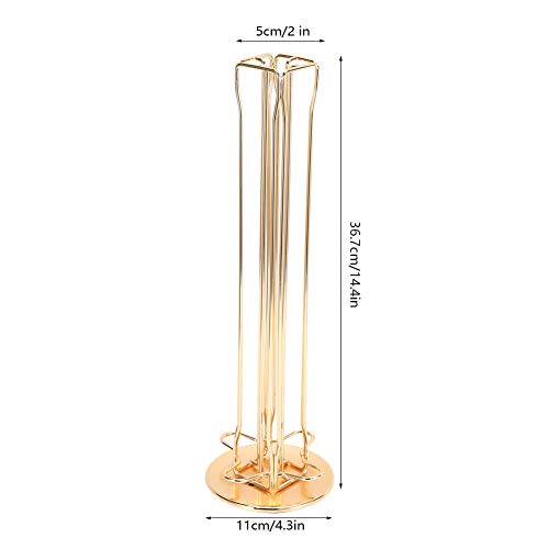 Elegant Modern Rotating Coffee Capsule Stand Holder Rack Practical Kitchen Storage Supplies for 40pcs Capsules
