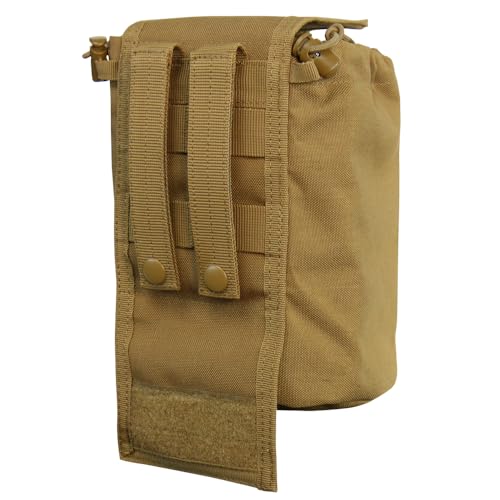Condor MA36-498 Roll-Up 4.5 x 5 inches Utility Pouch (Coyote Brown)