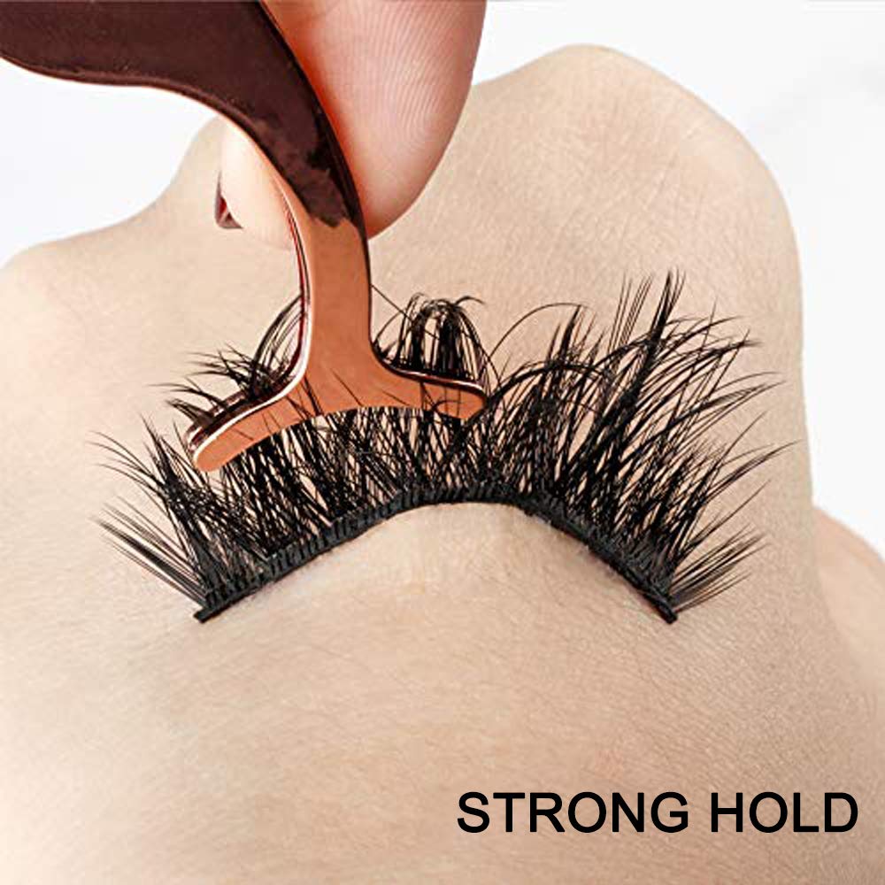 Cuckoo Eyelash Glue Clear,2 Bottle 5ml Lash Glue Super Strong Hold False Eyelash Glue Latex Free Waterproof Lash Glue Best Strip Eyelash Adhesive,Suitable for Sensitive Eyes