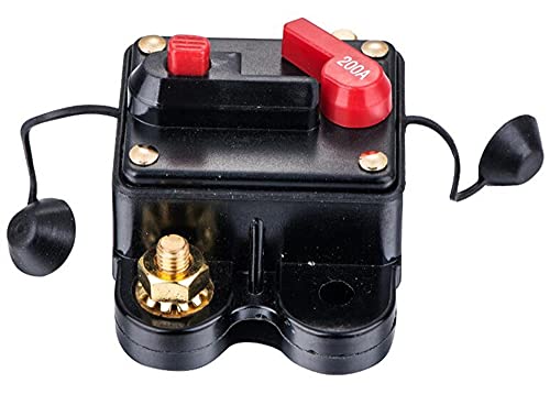 Circuit Breaker 1 Piece/lot 60-300A Car Automatic Recovery Switching Car Bike Audio Inline Fuse Circuit Breaker Fuse Holder DC 12-24V (Size : 150A)