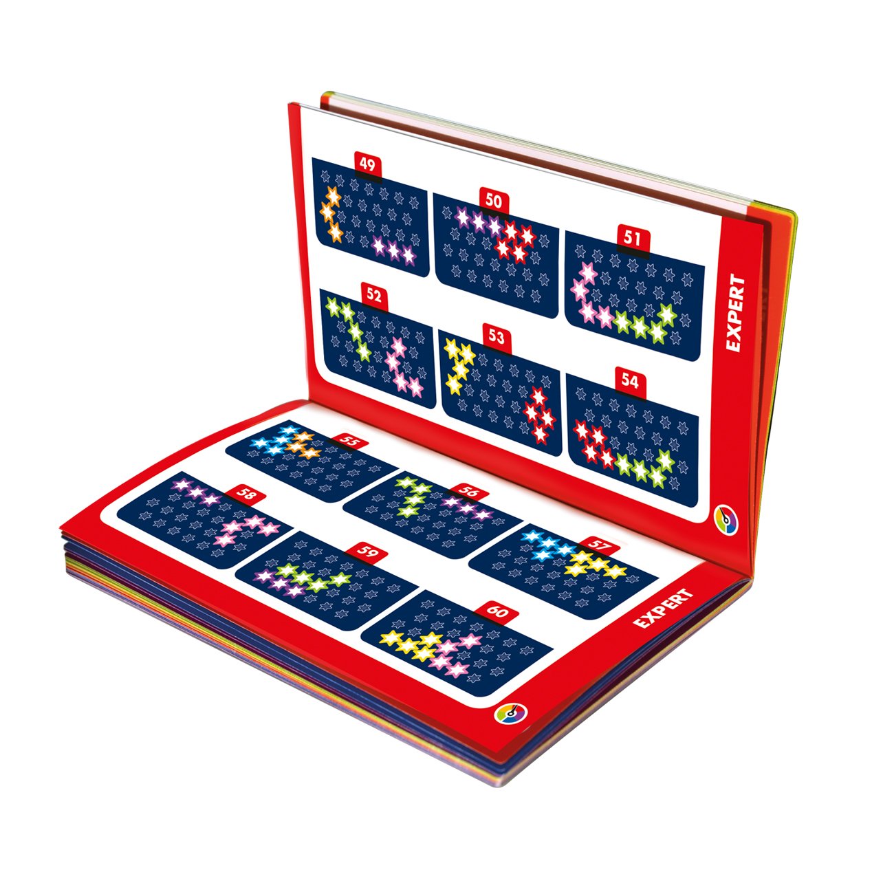 SmartGames IQ Stars Travel Game with 120 Challenges for Ages 6 to Adult