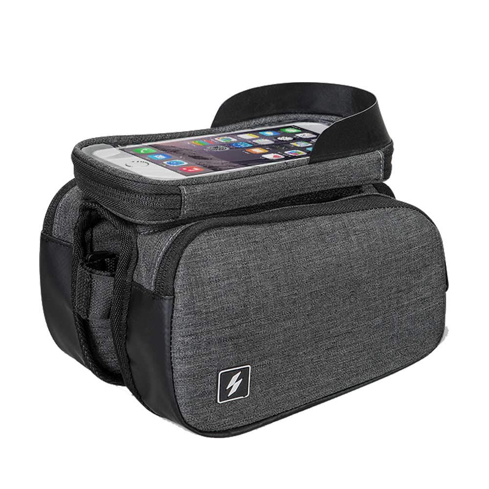 COTEetCI Bicycle Bag Bike Top Tube Phone Bag Mountain Cycling Front Frame Bicycle Phone Holder Pouch Bicycle Accessories