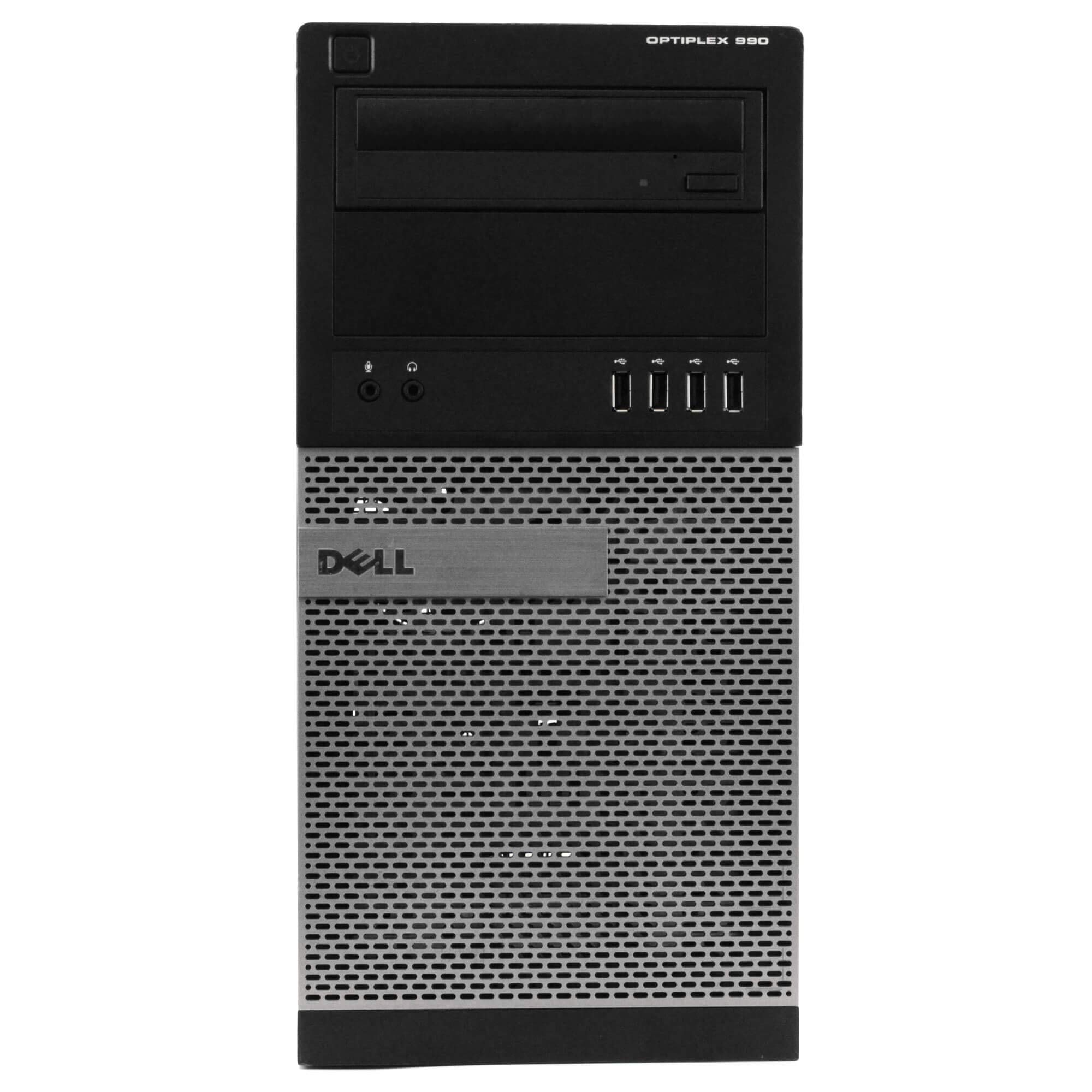 Dell Optiplex 990 Desktop Computer (Intel Quad-Core i7-2600 up to 3.4GHz, 16GB RAM, 2TB HDD, WiFi, VGA, DisplayPort, (Tower w/ HDMI), Windows 10 Professional - (Renewed)