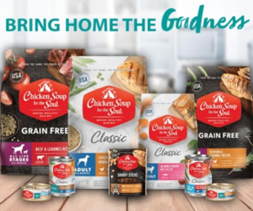 Chicken Soup for the Soul Pet Food Crunchy Bites Bacon & Cheese Biscuit Dog Treats 32oz