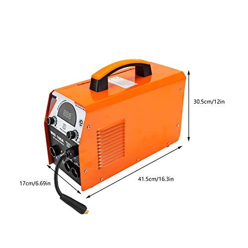 Futchoy 160A MIG/Lift TIG/ARC Welder 3-IN-1 Welding,Automatic Feed Wire MIG/Lift TIG/ARC 3 in 1 Multiprocess Welder Machine,Support Gas Welding