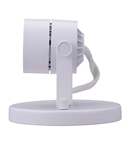 CLOUDY BAY LED Flush Mount Ceiling Spot Light,CRI90+ 8W 600lm 3000K Warm White Dimmable,Adjustable Tilt Angle Ceiling Light Fixture,White Finish