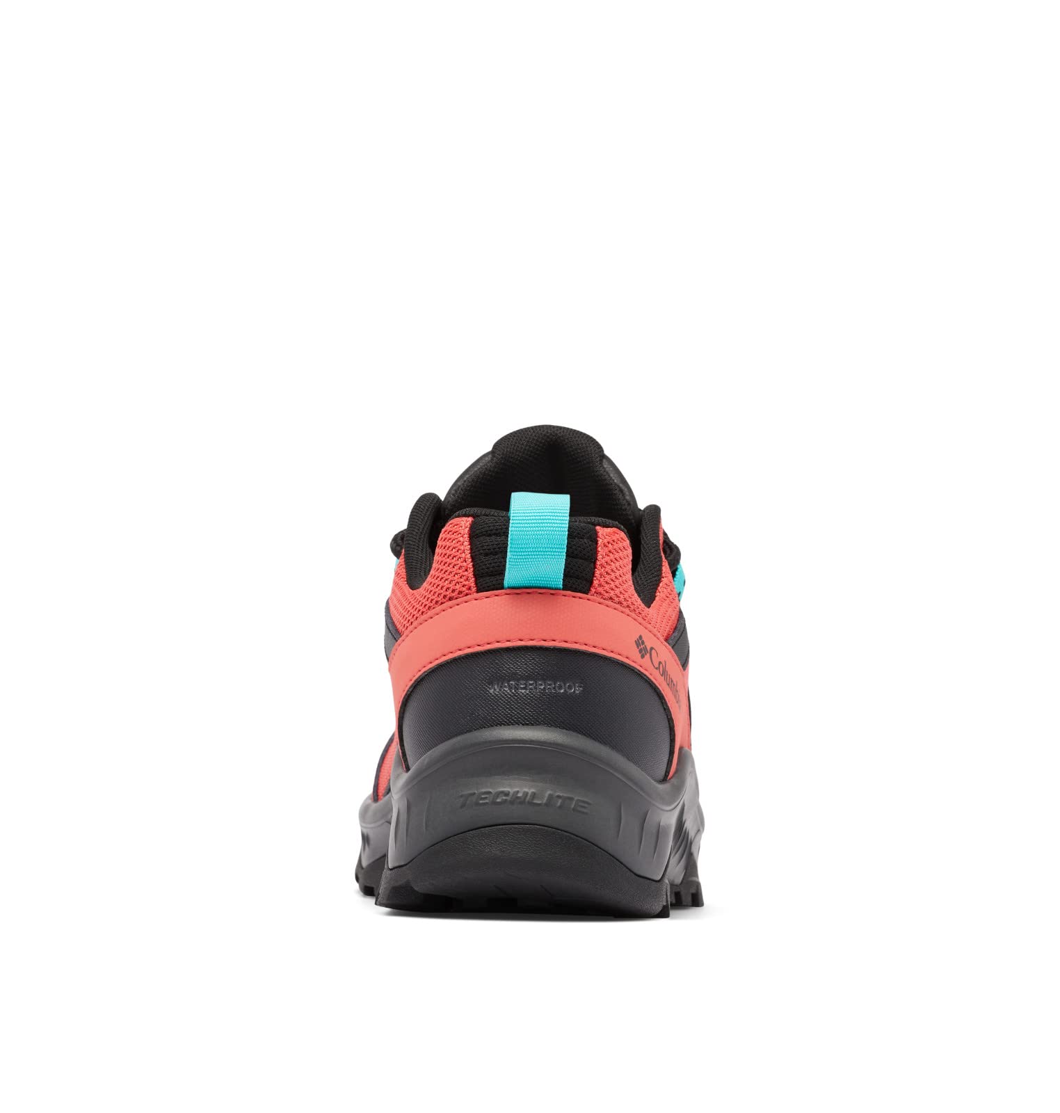 Columbia Women's Trailstorm Ascend Waterproof, Red Coral/Bright Aqua, 7.5