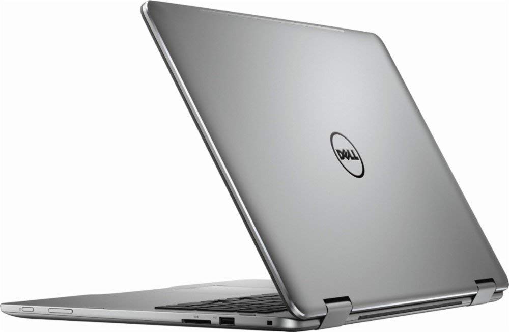 Dell Top Performance Flagship 7000 Series Inspiron 17.3" 2-in-1 FHD IPS Touch-Screen Laptop, Intel 8th Gen i7-8550U, 16GB DDR4, 512GB SSD + 2TB HDD, HDMI, USB-C, Backlit keyboard, NVIDIA MX150, Win 10