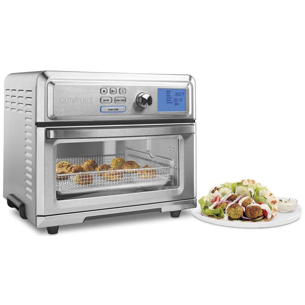 Cuisinart TOA-65 Digital AirFryer Toaster Oven with Intuitive Programming Options Bundle with Home Basics 5-Piece Knife Set with Cutting Board
