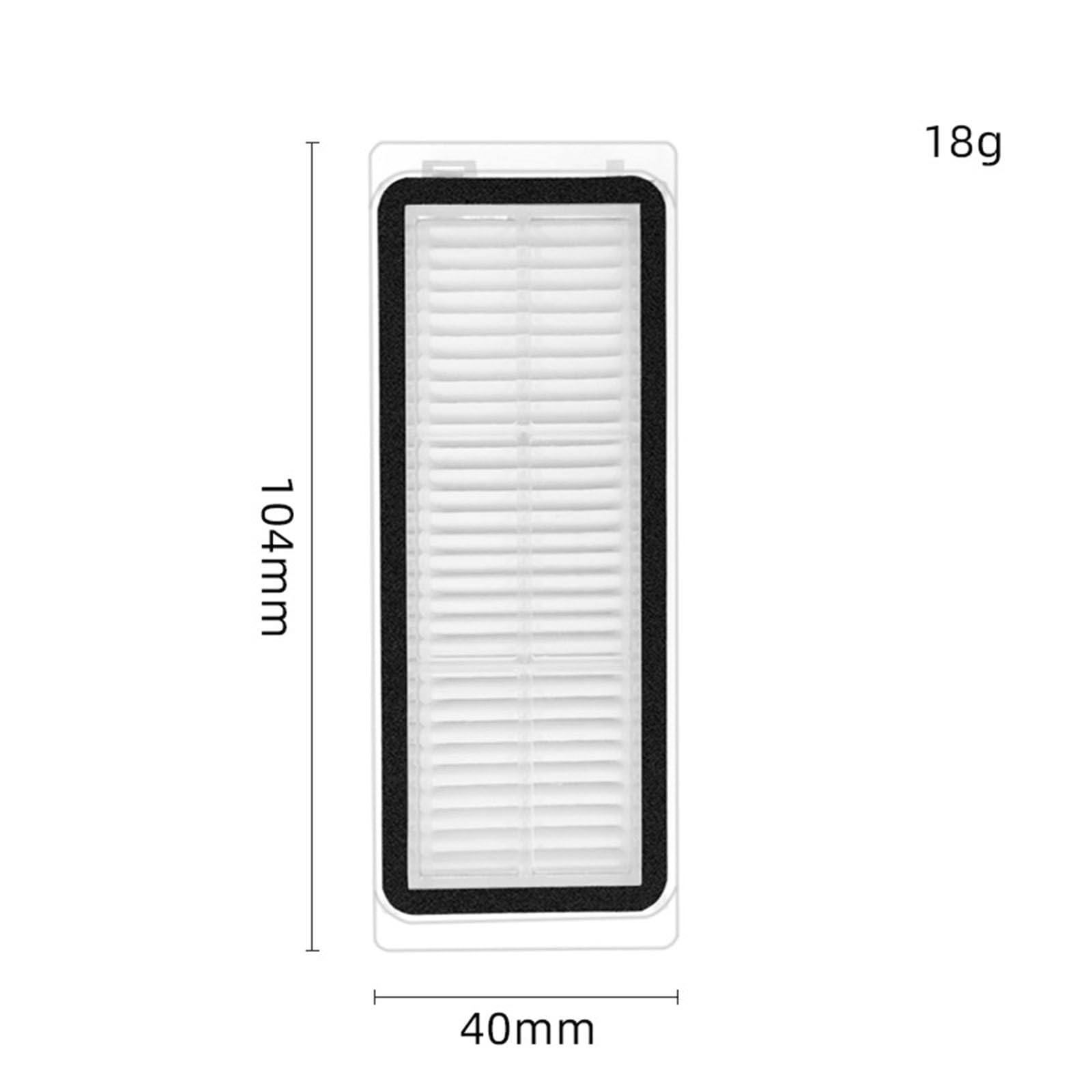 Generic Sweeper Accessories Kit Compatible with Dreame L20 Ultra Robot Vacuum Cleaner Replacement Parts, Roller Brush/Side Brush/Filter/Mop Pad/Dust Bag (4 Filters)