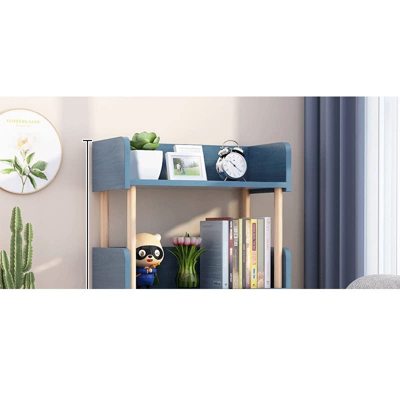 GELTDN Simple Floor-to-Ceiling Bookshelf Simple Living Room Multi-Layer Shelving Shelf Saving Space Primary School ( Color : E , Size : 40*80cm )