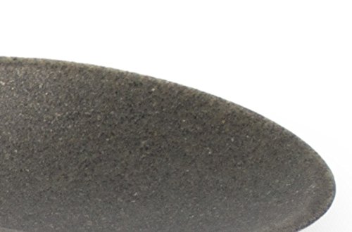 EcoSmart PolyGlass Serving Spoons, Black, Set of 2, Recycled Plastic and Glass, Made in the USA by Architec