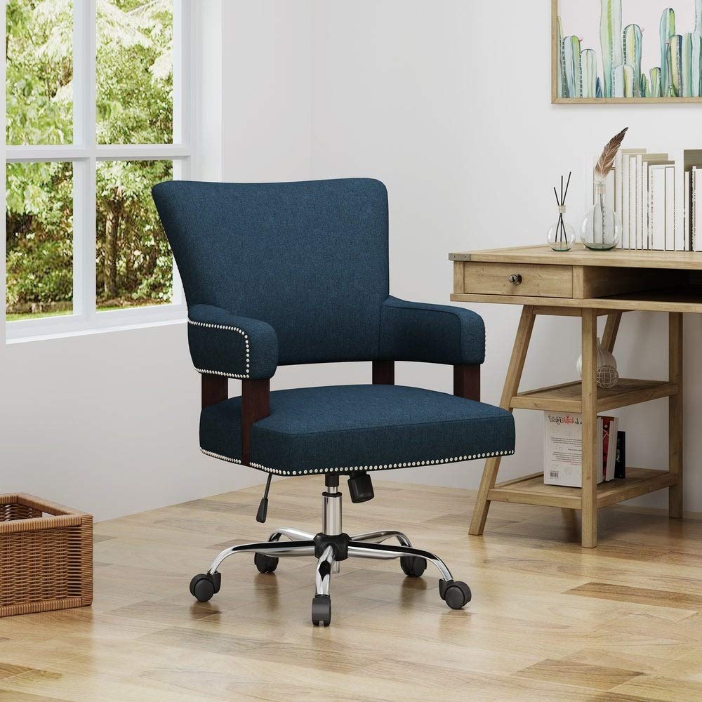 Christopher Knight Home Bonaparte Traditional Home Office Chair by Wheat