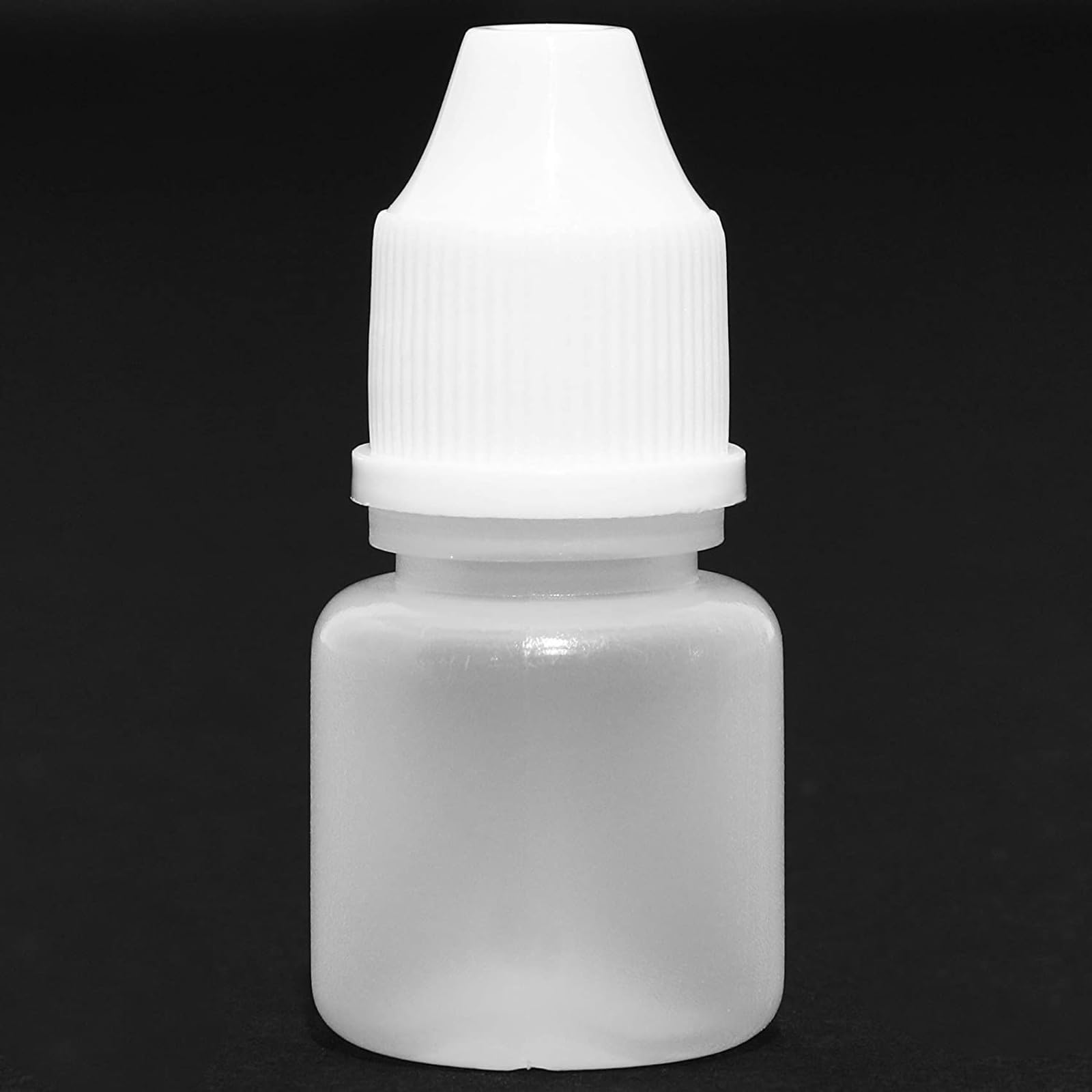 Juvale Liquid Dropper Bottles with Cap (5ml, White, 50 Pack)