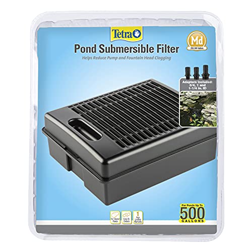 TetraPond Submersible Flat Box Filter, For 250 To 500 Gallon Ponds