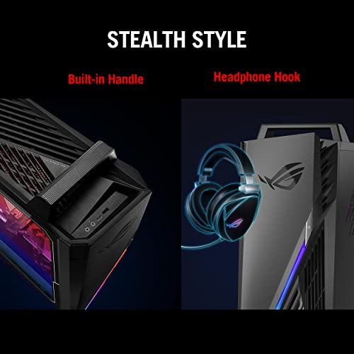 ROG Strix G15 Gaming Desktop PC, Intel Core i7-12700F, GeForce RTX 3060 12GB, 16GB DDR4 RAM, 1TB PCIe 4.0 SSD, Windows 11 Home, G15CF-AB766