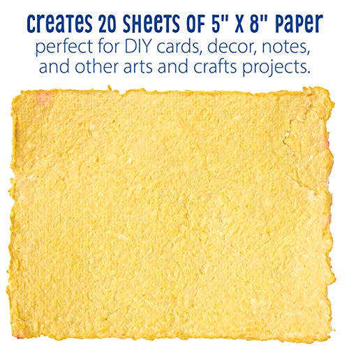 Crayola Paper Maker, Paper Making DIY Craft Kit, Gift for Kids, 7, 8, 9, 10