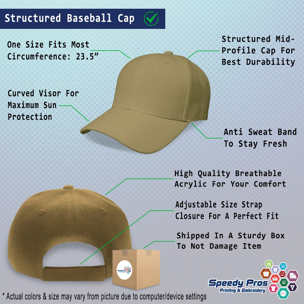 Custom Baseball Cap Ham Radio Communication Embroidery General Technology Acrylic Dad Hats for Men & Women Khaki Personalized Text Here