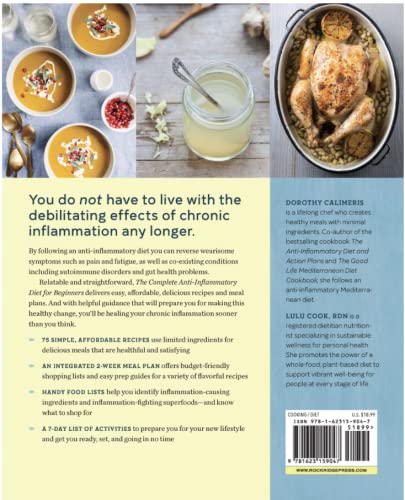 The Complete Anti-Inflammatory Diet for Beginners: A No-Stress Meal Plan with Easy Recipes to Heal the Immune System