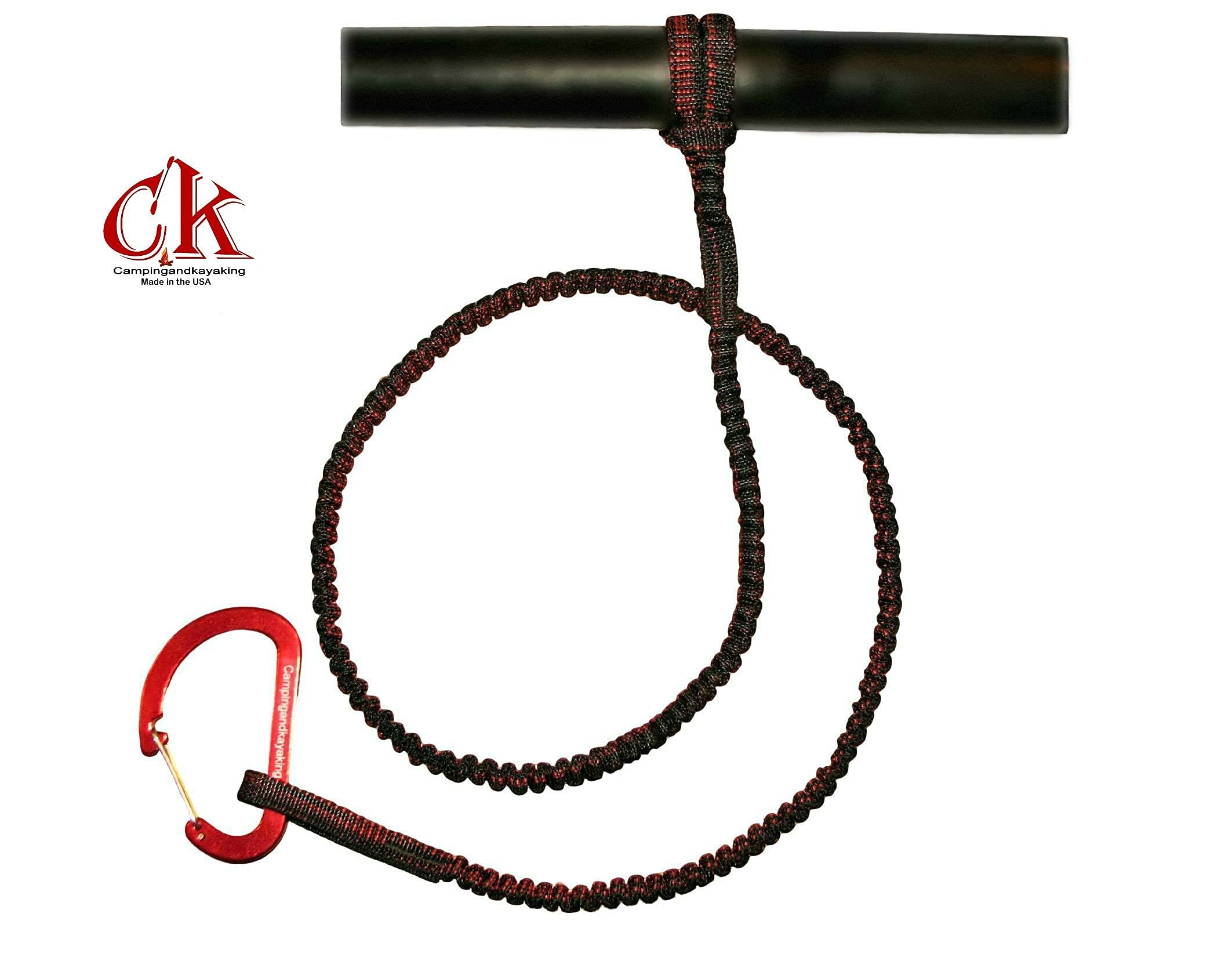 Cinch-Lock Pro Paddle Leash - Rod Leash. The latest in gear attachment technology, Cinch-Lock Webbing. Grips like a Python. Made in the USA, Serious Gear for the Serious Kayaker 2pk, just 6.50 each