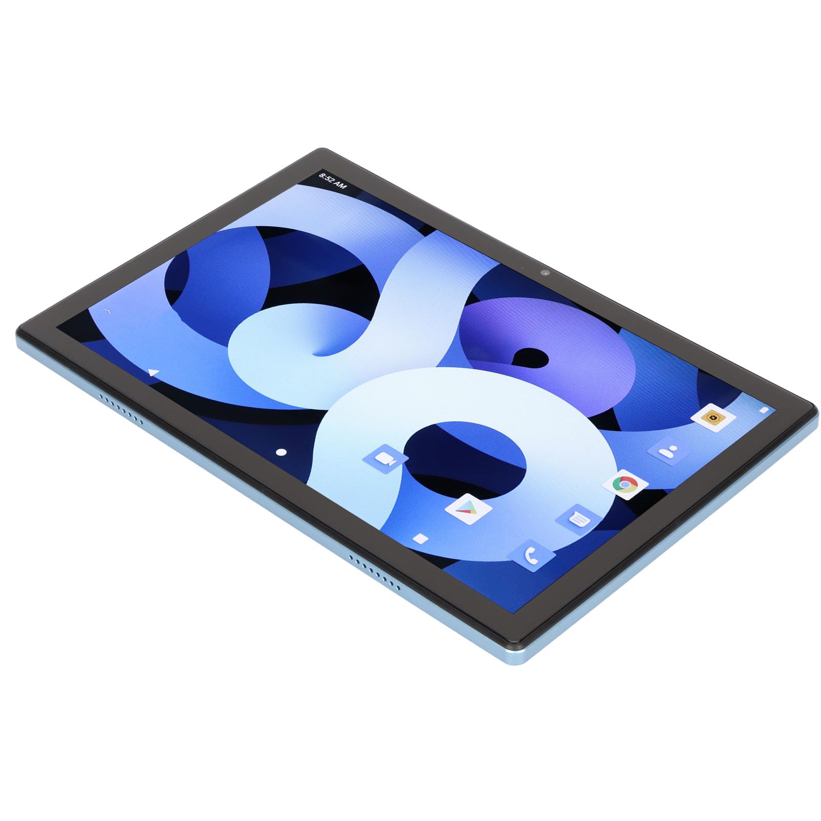 DAUERHAFT Tablet, Front 8MP Rear 16MP 10.1 Inch Digital Tablet 2560X1600 Resolution for Learning for Entertainment (Blue)